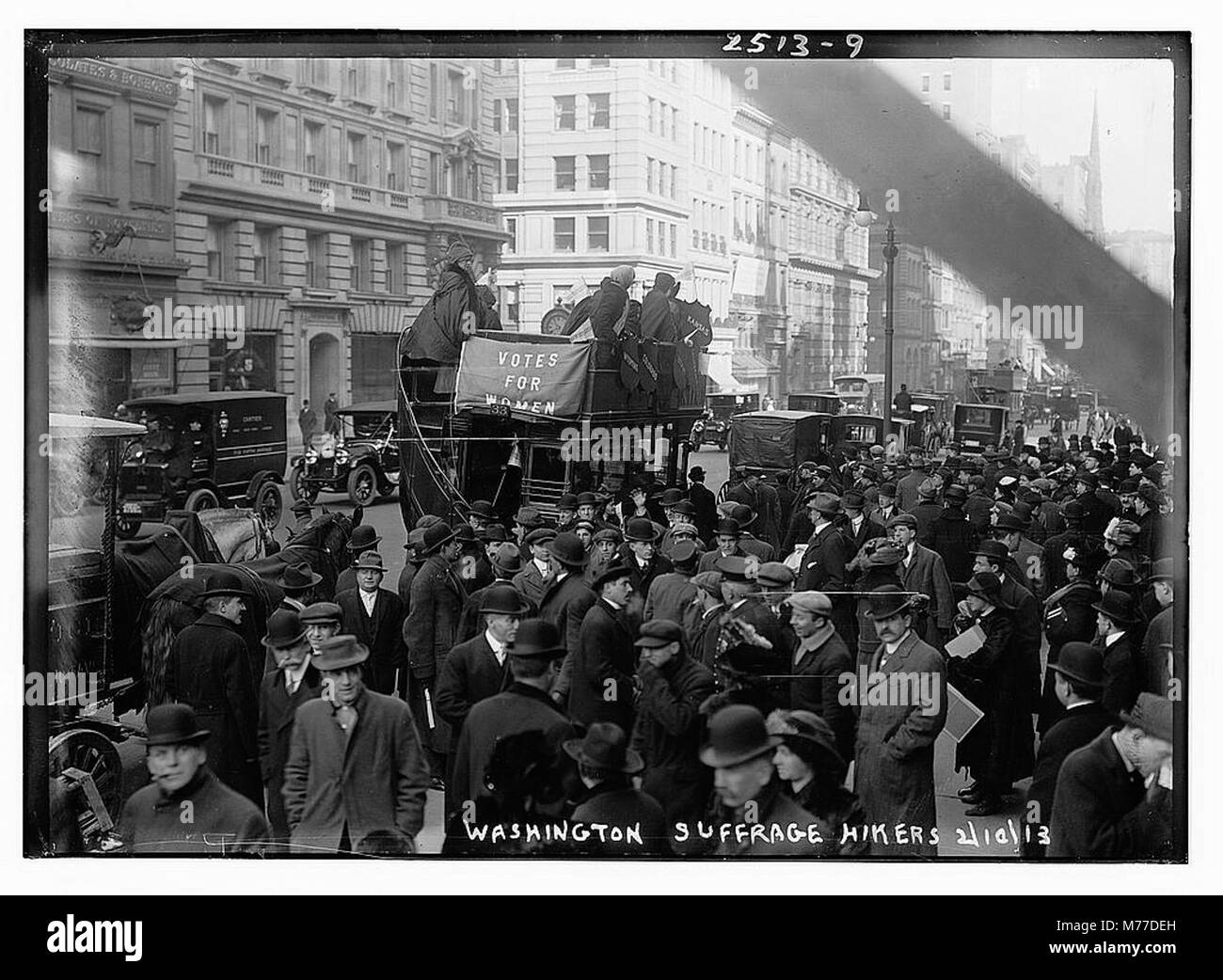 The Washington suffrage hikers were part of a movement in support of ...
