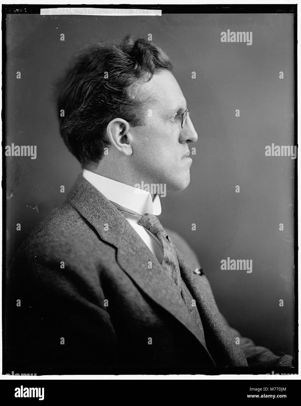 Dudley Crafts Watson, an American artist, is captured in this image ...