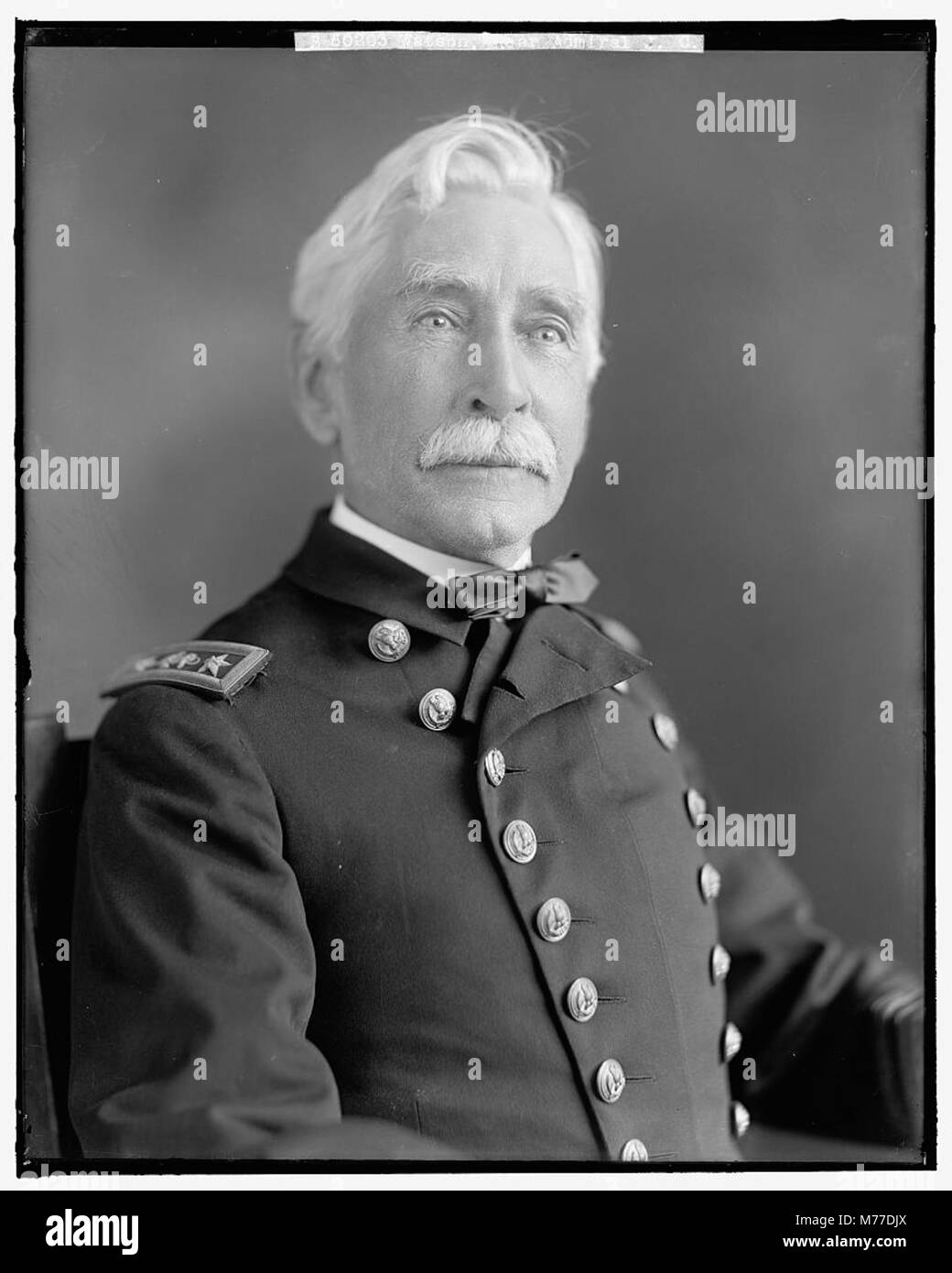 A portrait of Admiral J.C. Watson, a prominent naval officer in the U.S ...