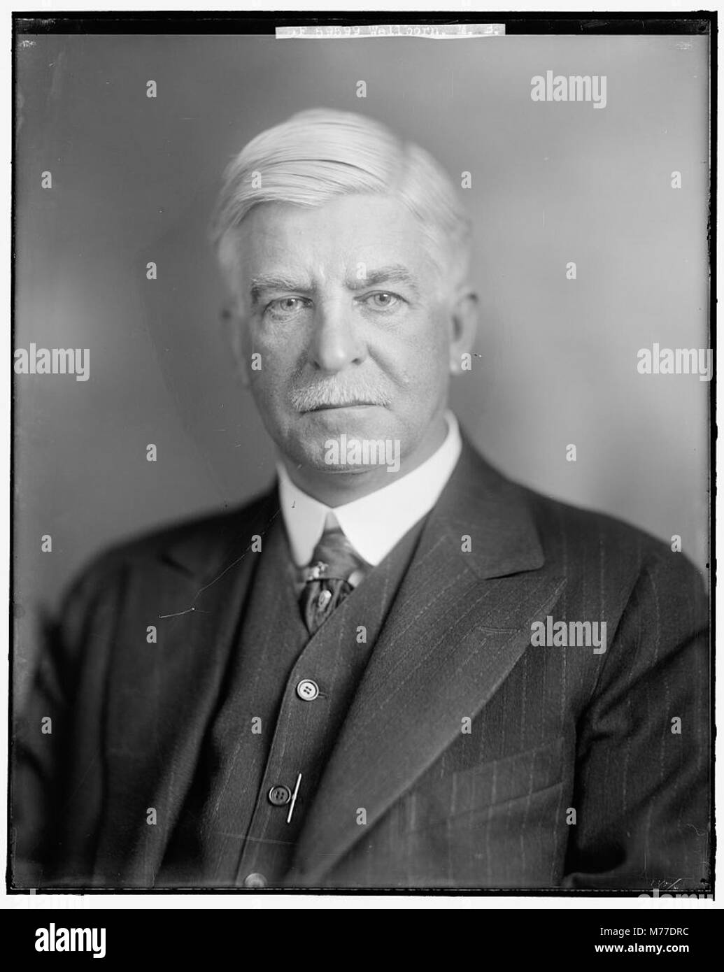 A portrait of M.B. Wellborn, a historical figure, captured in the early ...