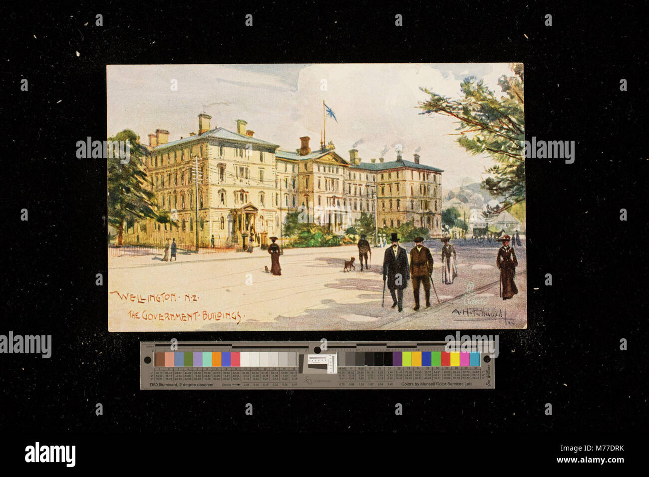 The Government Building in Wellington, New Zealand, is an iconic ...