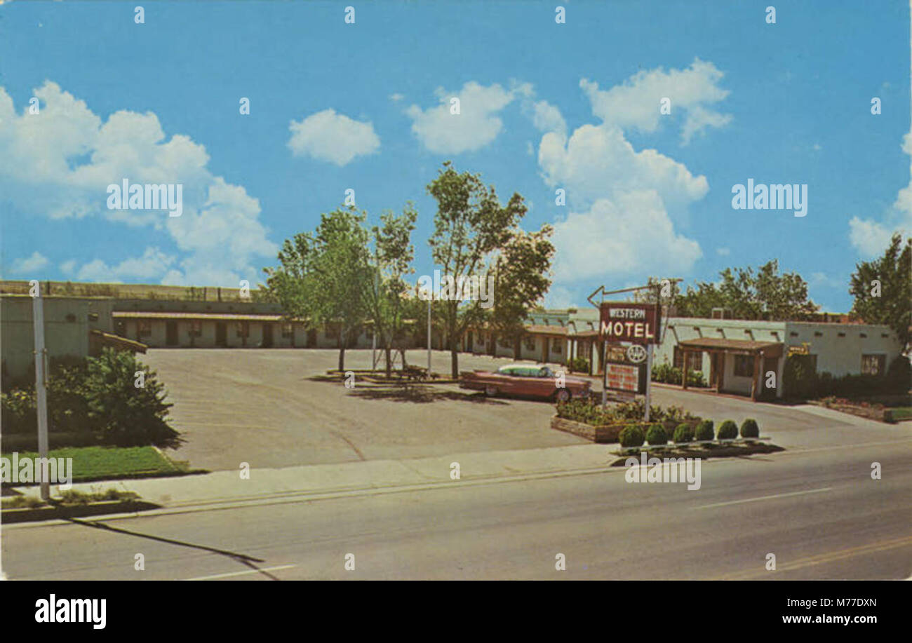 The Western Motel, photographed by Douglas Smith, is shown under the ...