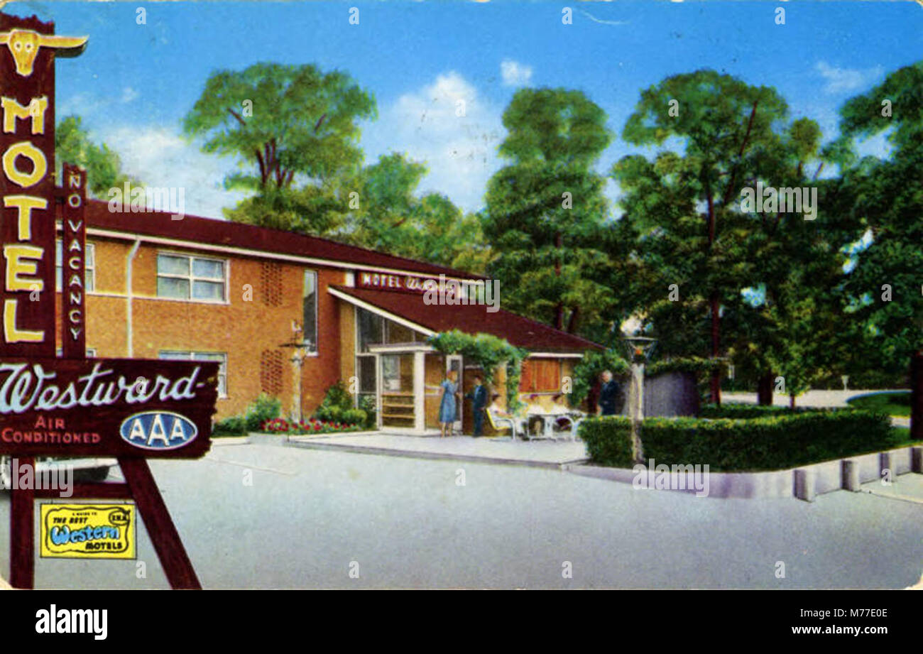 The Westward Motel, located in the United States, is a mid-20th century ...