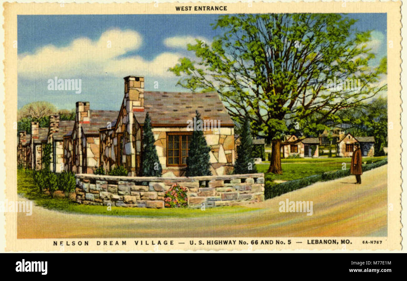 The West Entrance to Nelson Dream Village, located on U.S. Highways No ...