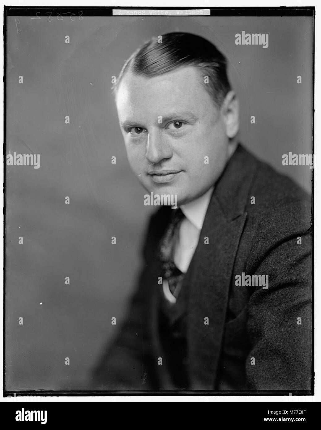 This portrait captures Wallace White, an individual likely notable in a ...