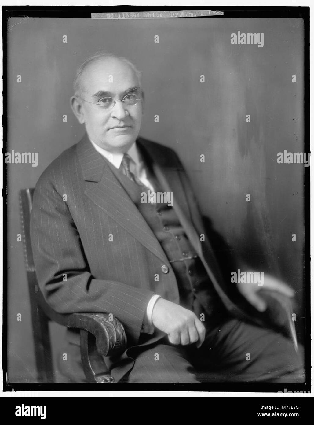 Dr. William A. White was a prominent physician known for his medical ...