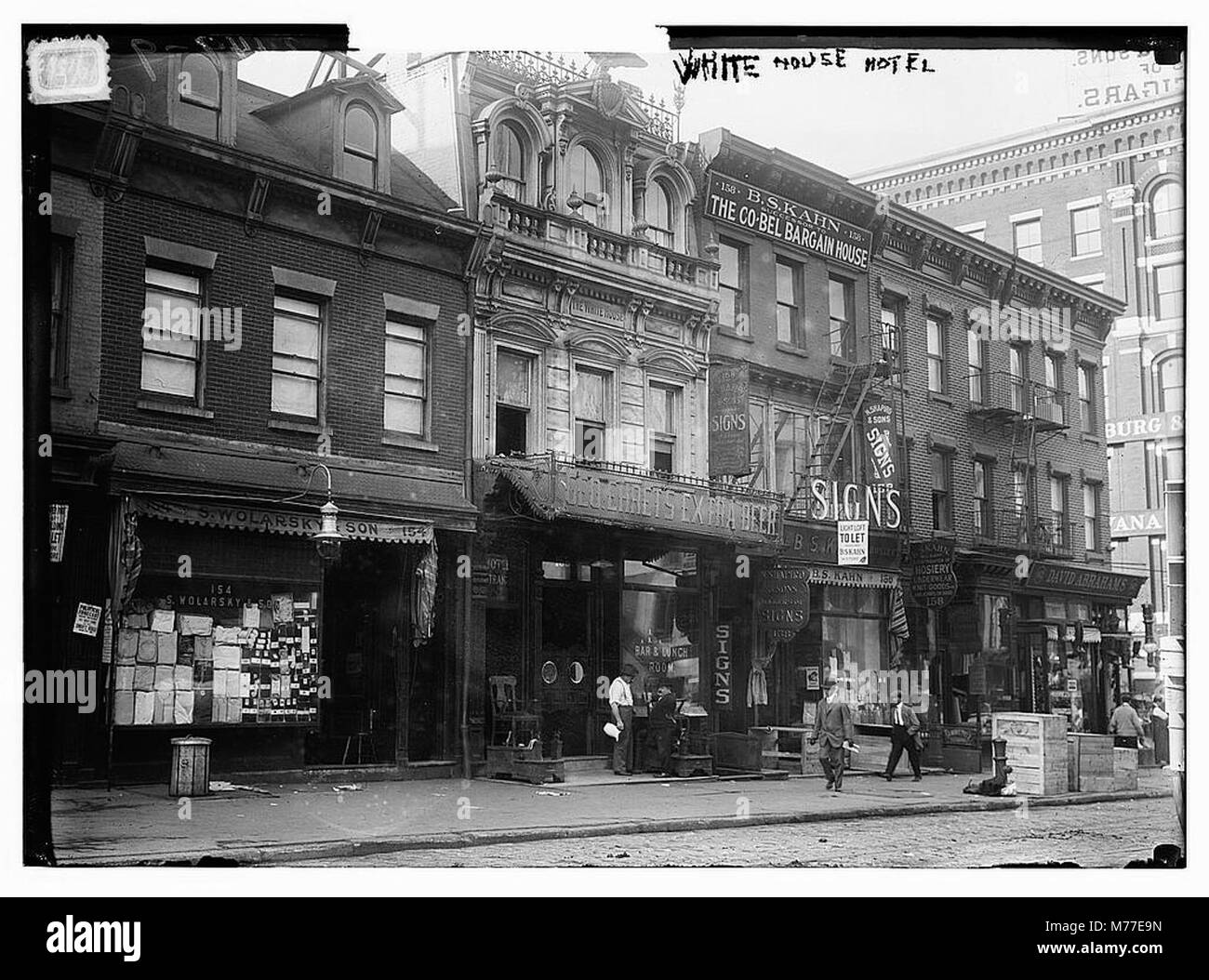 The White House Hotel, a historic lodging establishment, known for its ...