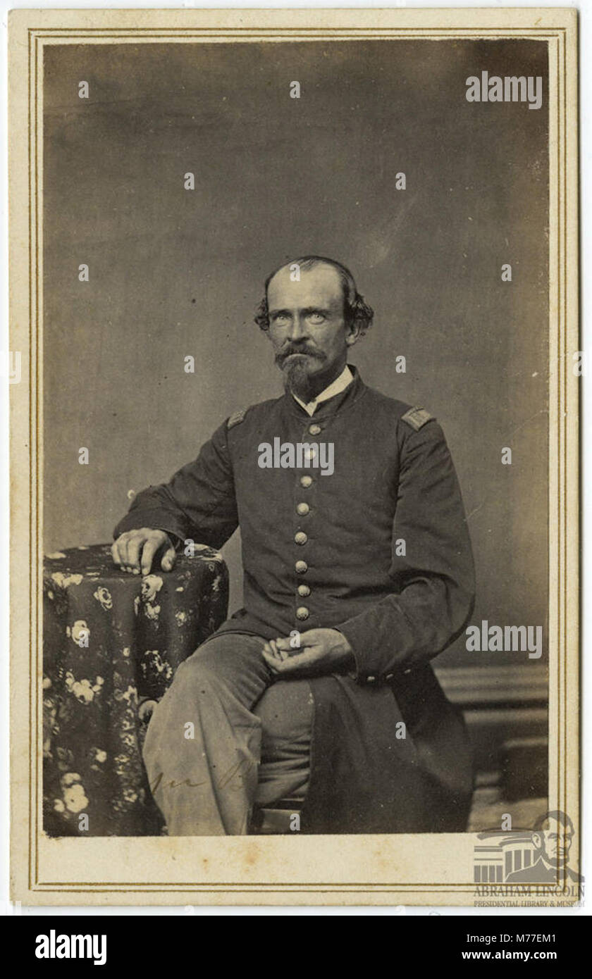 Portrait of William B. Bogardus, an American figure from the 19th ...
