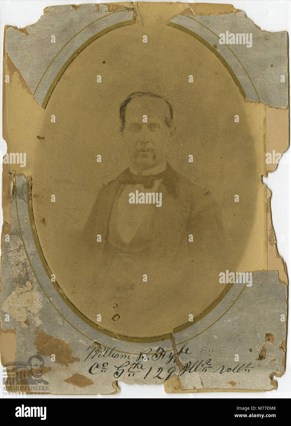 A portrait of William B. Fyfe Jr., captured for historical records ...
