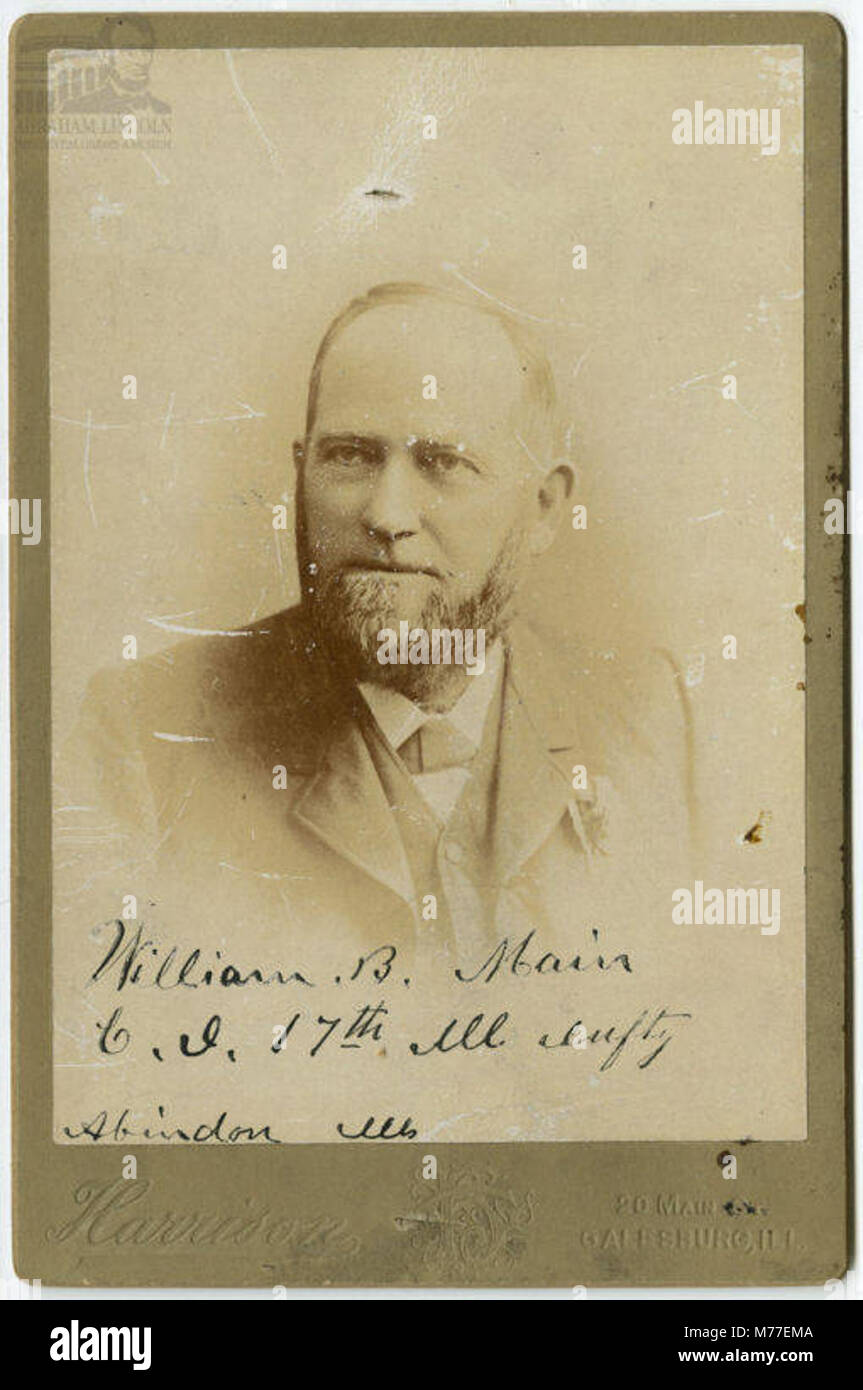 William B. Main (ALP BIB 347 Stock Photo - Alamy