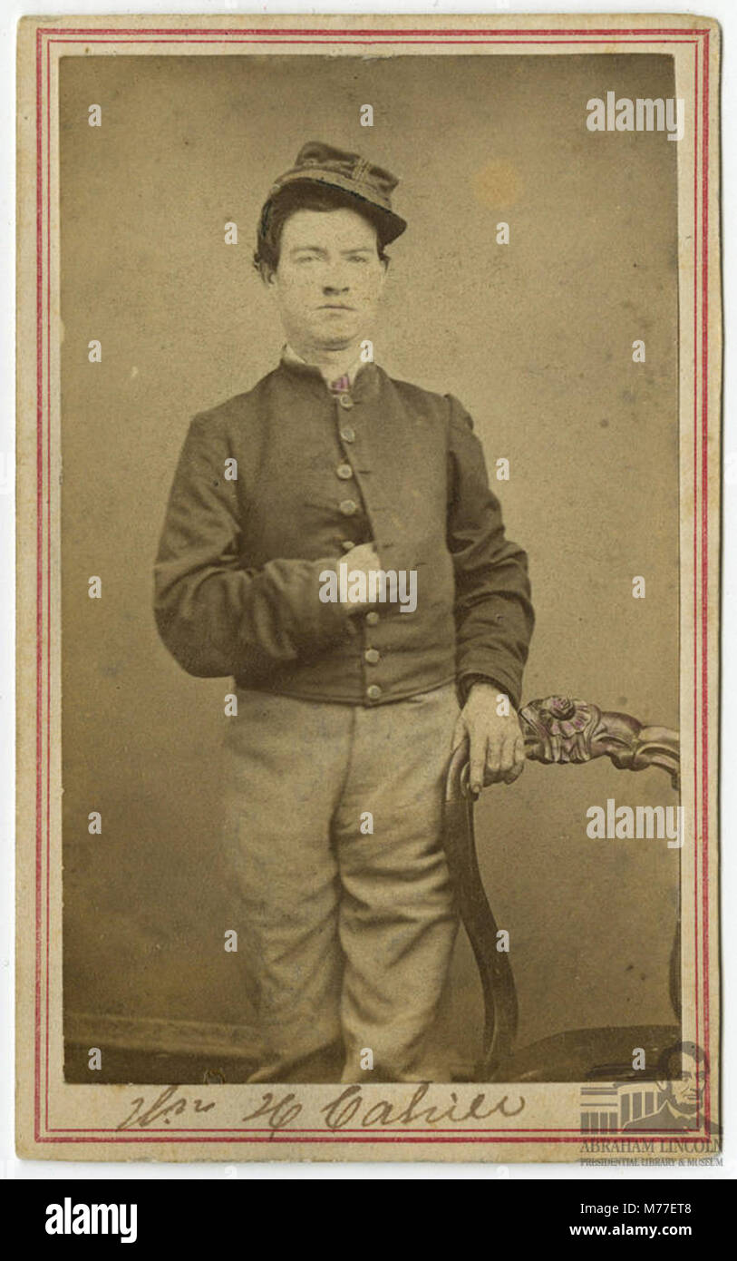 A portrait of William H. Cahill, an American political figure, captured ...
