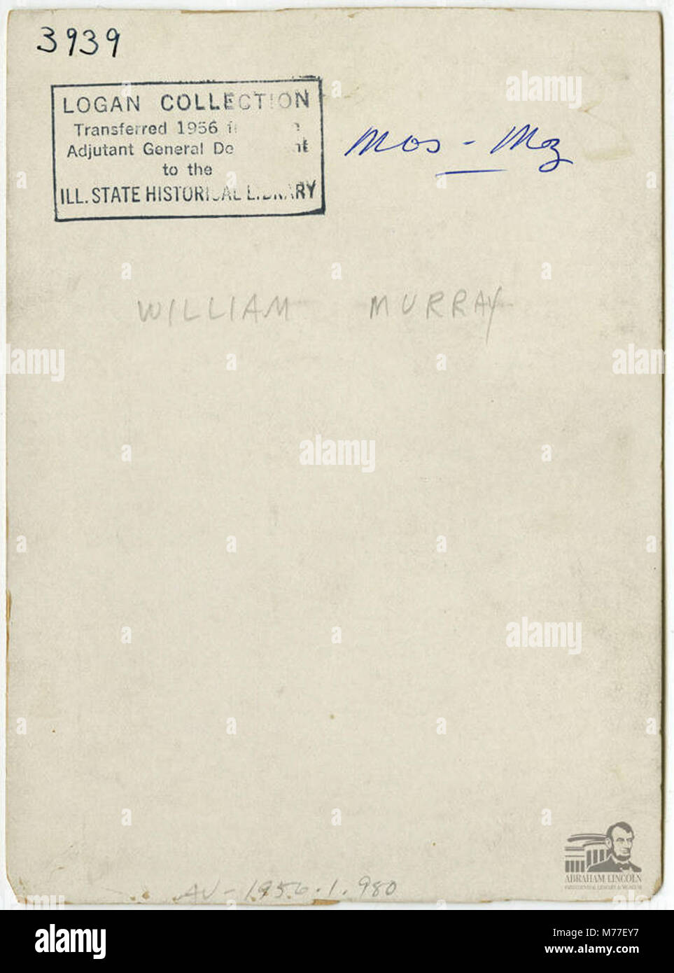 This image features William M. Murry, possibly a historical figure from ...