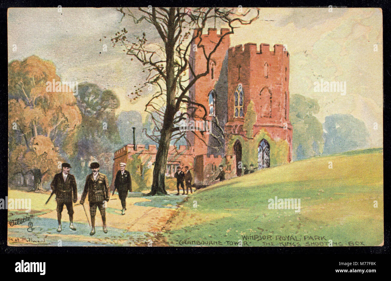 An image of Cranbourne Tower in Windsor Royal Park, showing the King's ...