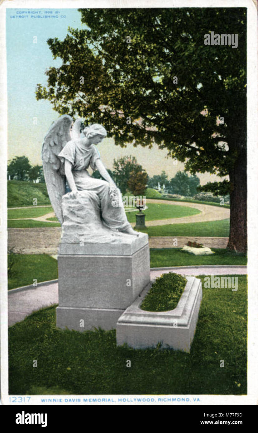 Photograph of the Winnie Davis Memorial in Hollywood. LCCN number NBY ...