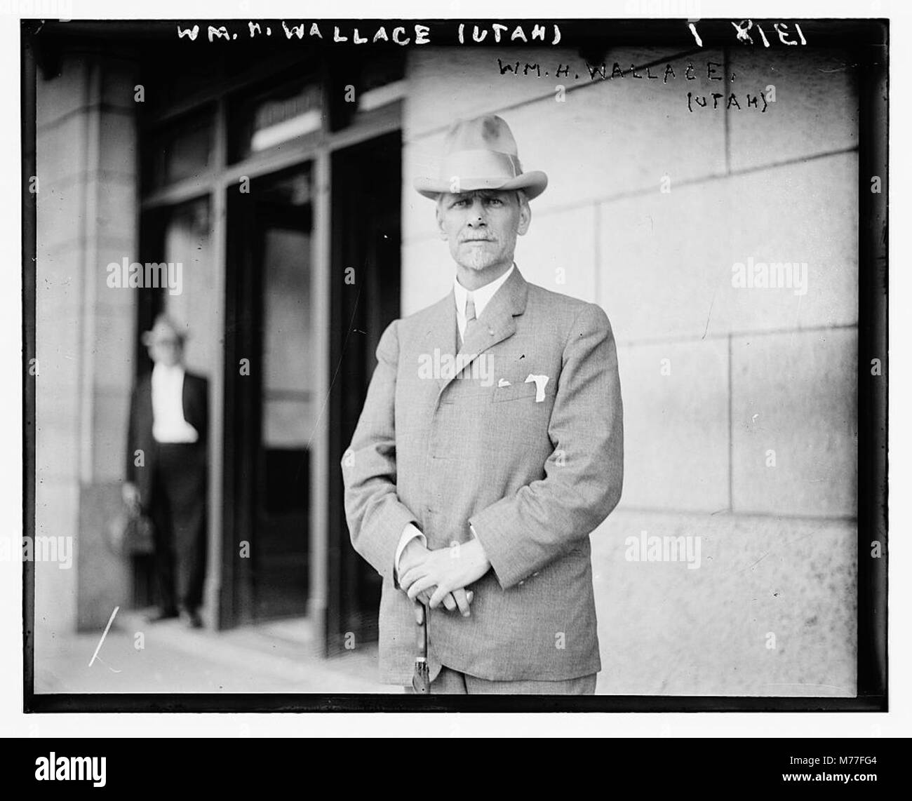 This image features William H. Wallace, a notable figure in the history ...