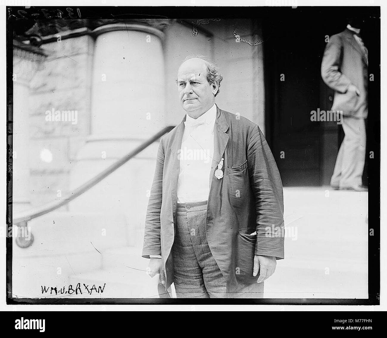 A portrait of William Jennings Bryan, a prominent American politician ...