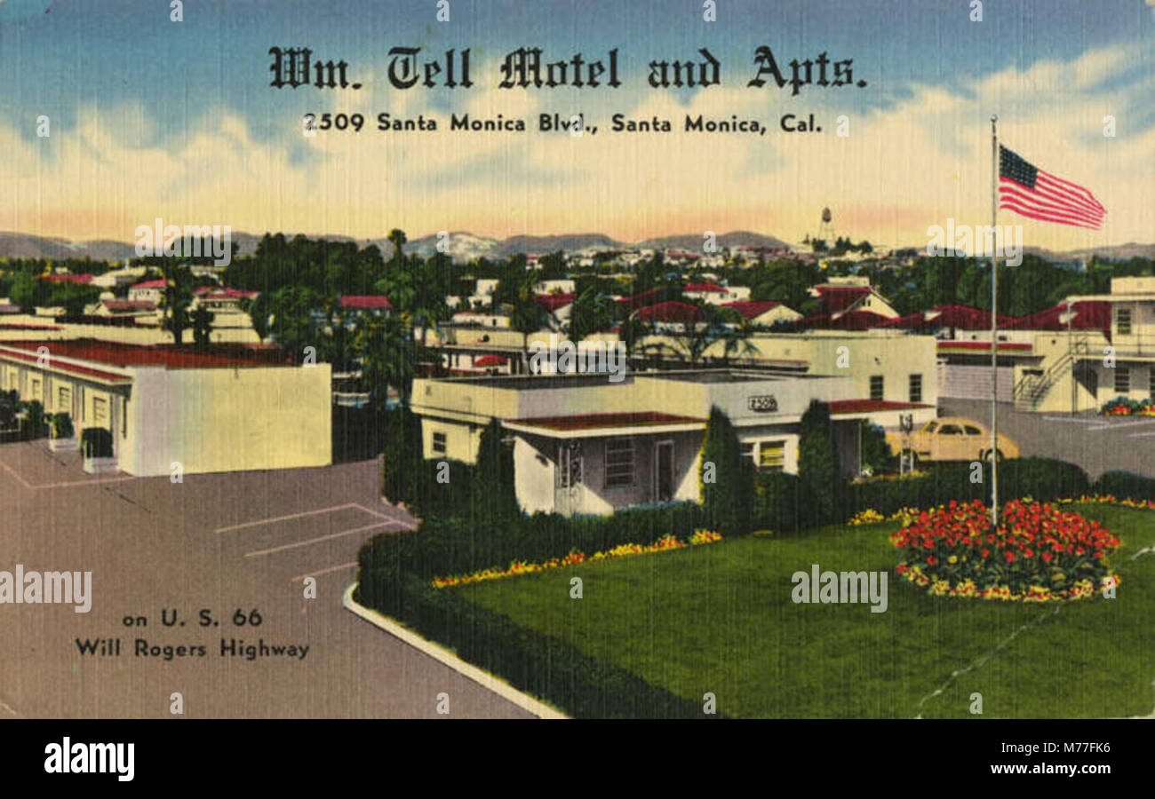 Photograph of the Wm. Tell Motel and Apartments, a historical building ...