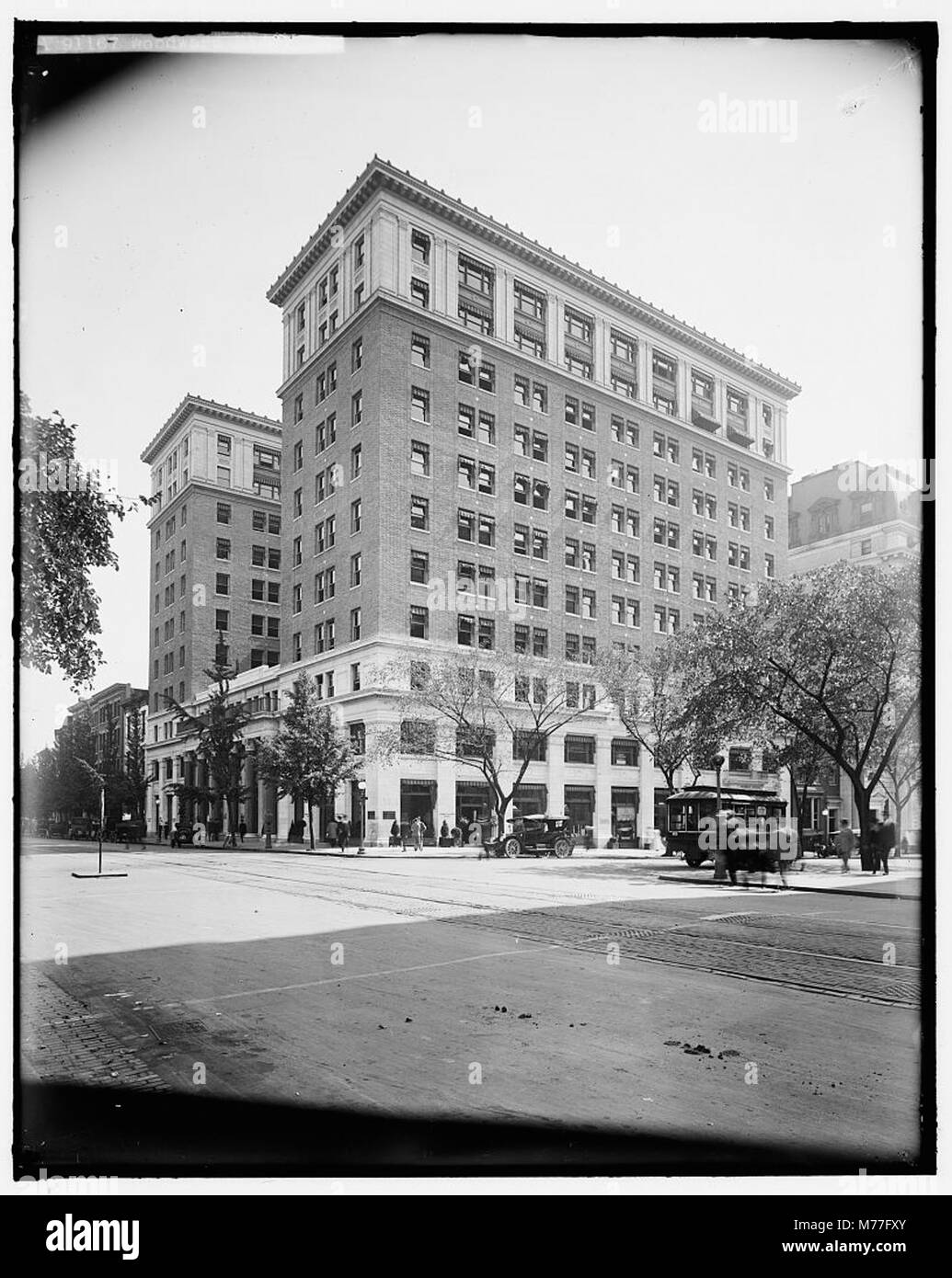 The Woodward Building is depicted in this image, showcasing its ...