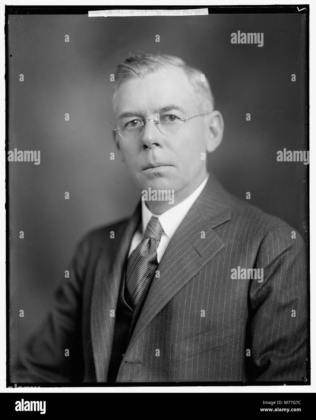 A formal portrait of Honorable W.C. Wright, a notable figure, possibly ...