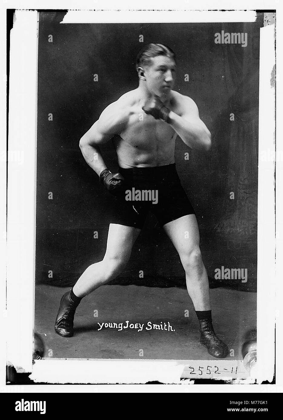 A portrait of a young Joey Smith, possibly a notable individual of the ...