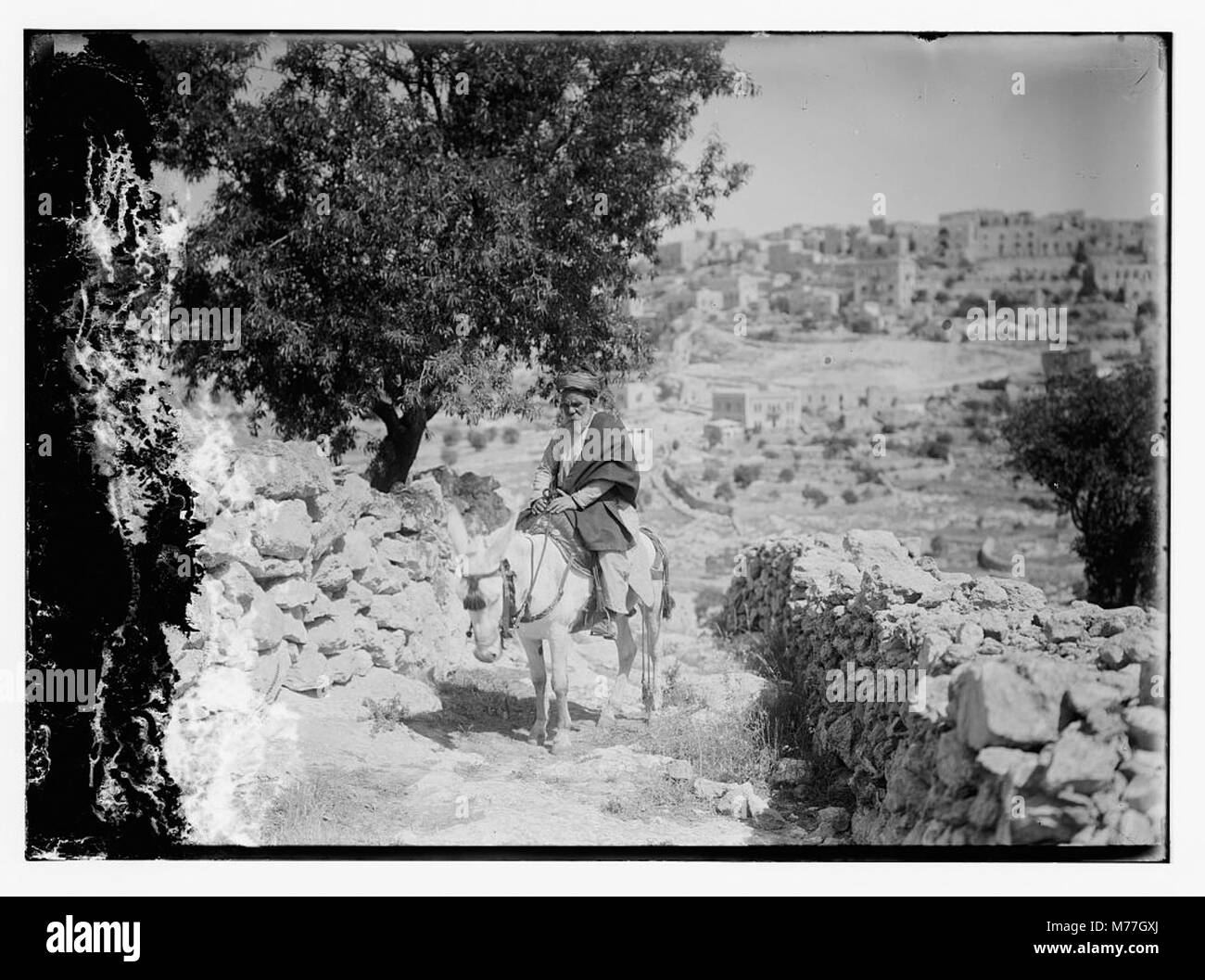 A historical view of Bethlehem, capturing its significance in religious ...