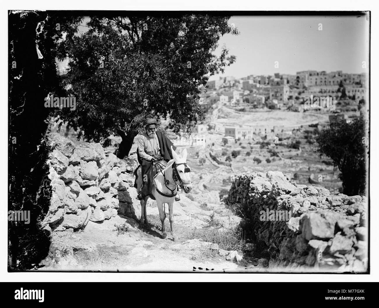 A photograph of Bethlehem, capturing its historical and religious ...