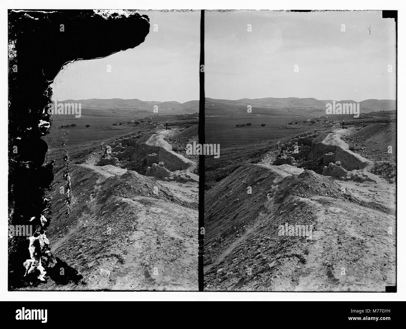 A photograph of Beth Shemesh, Israel, taken in May 1931, showcasing the ...