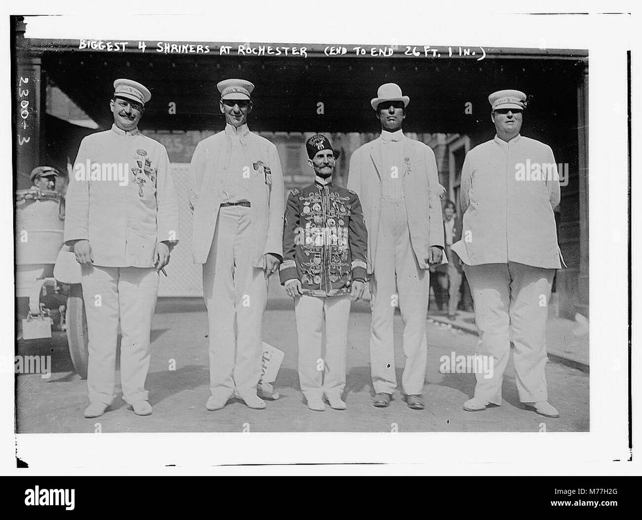 A photograph of the largest four Shriners in Rochester, showcasing ...