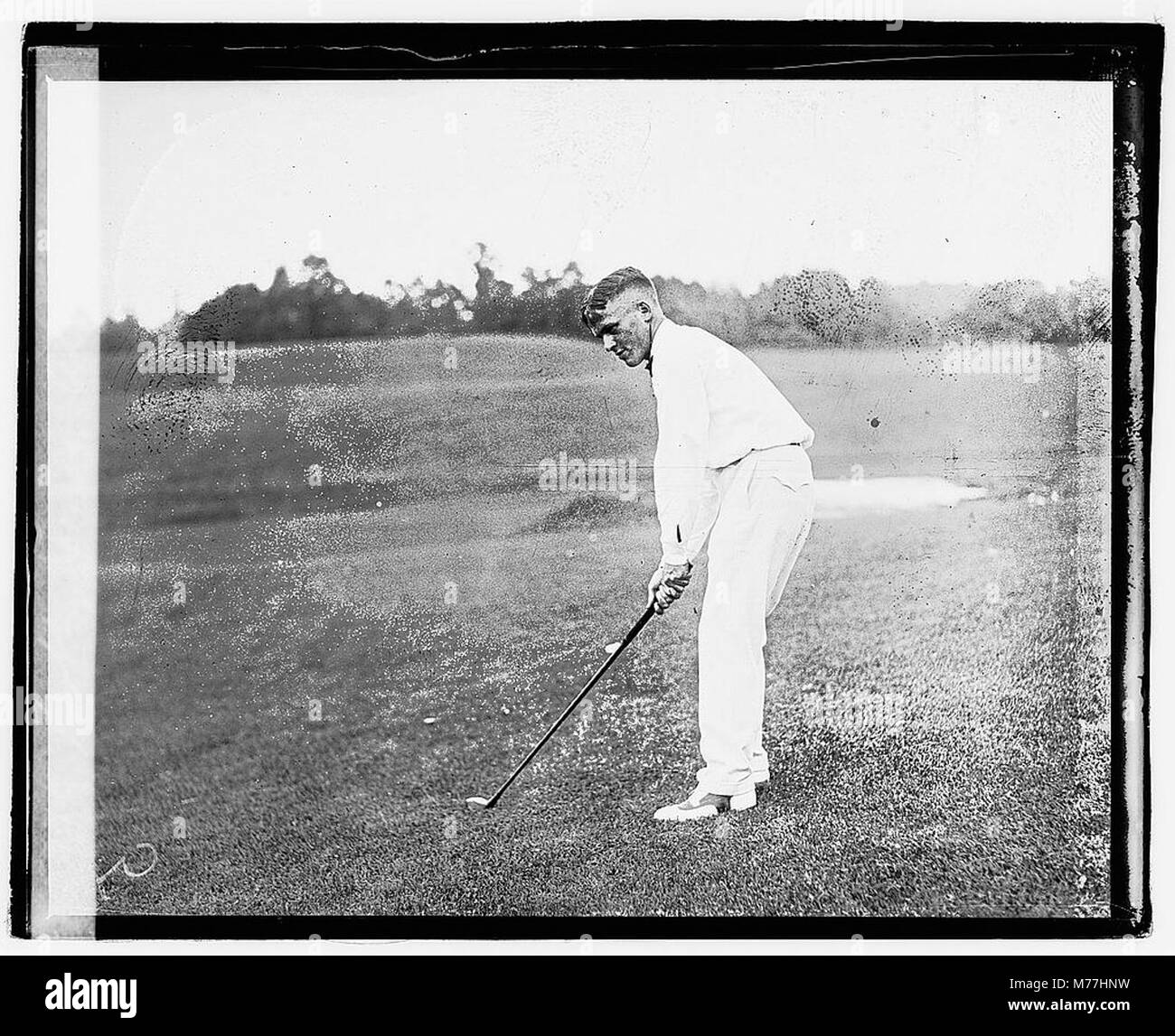 Bobby Jones, one of the most famous American golfers, is depicted in ...
