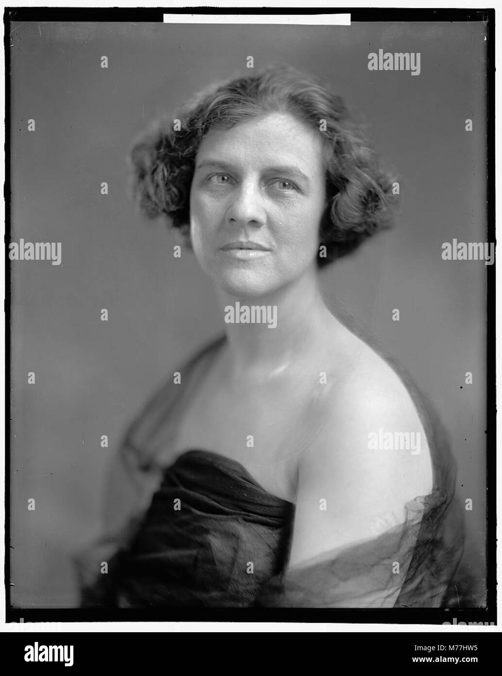 This is a portrait of Mrs. Laura Bogue, capturing her likeness as a ...