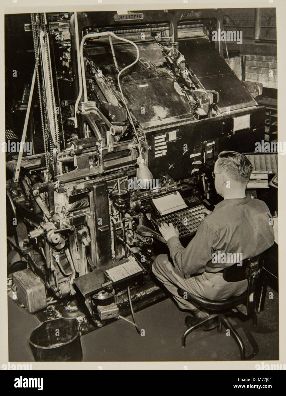 Photo typesetting hi-res stock photography and images - Alamy