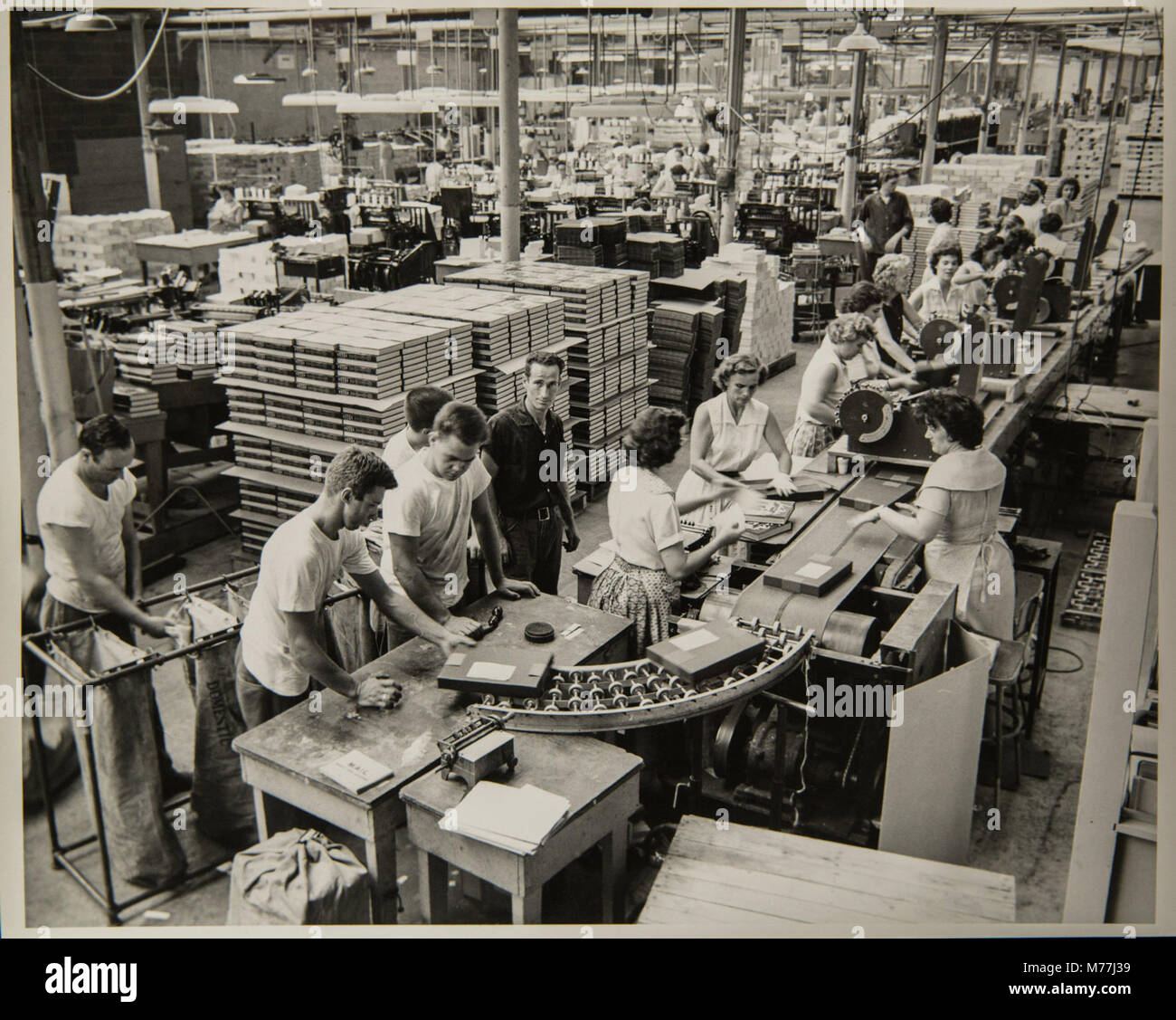 An image depicting the book manufacturing process, specifically ...