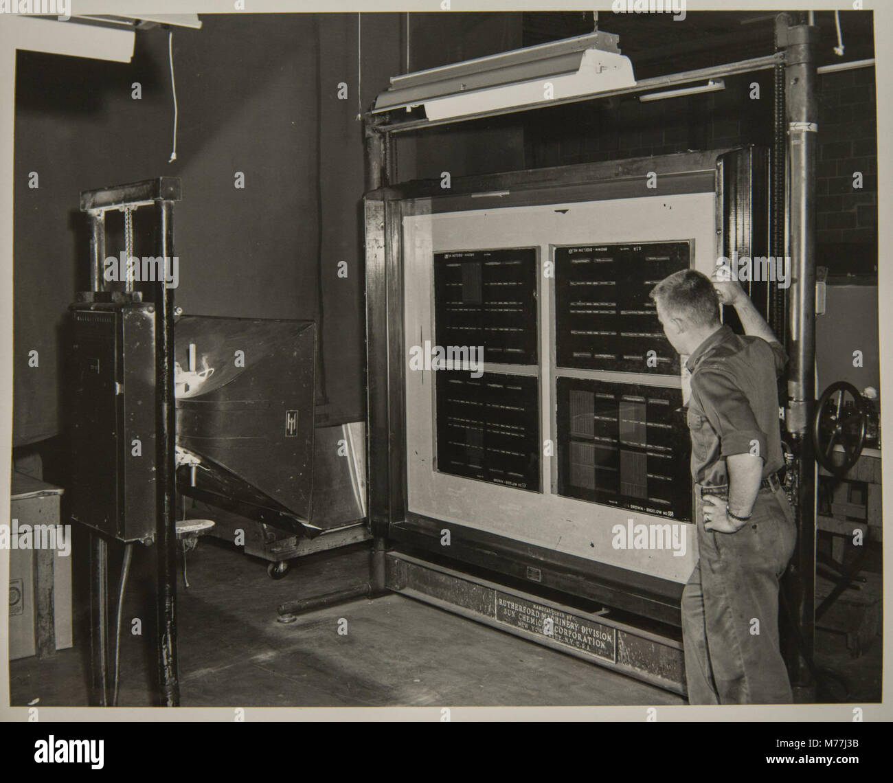 This image showcases the process of book manufacturing, specifically ...