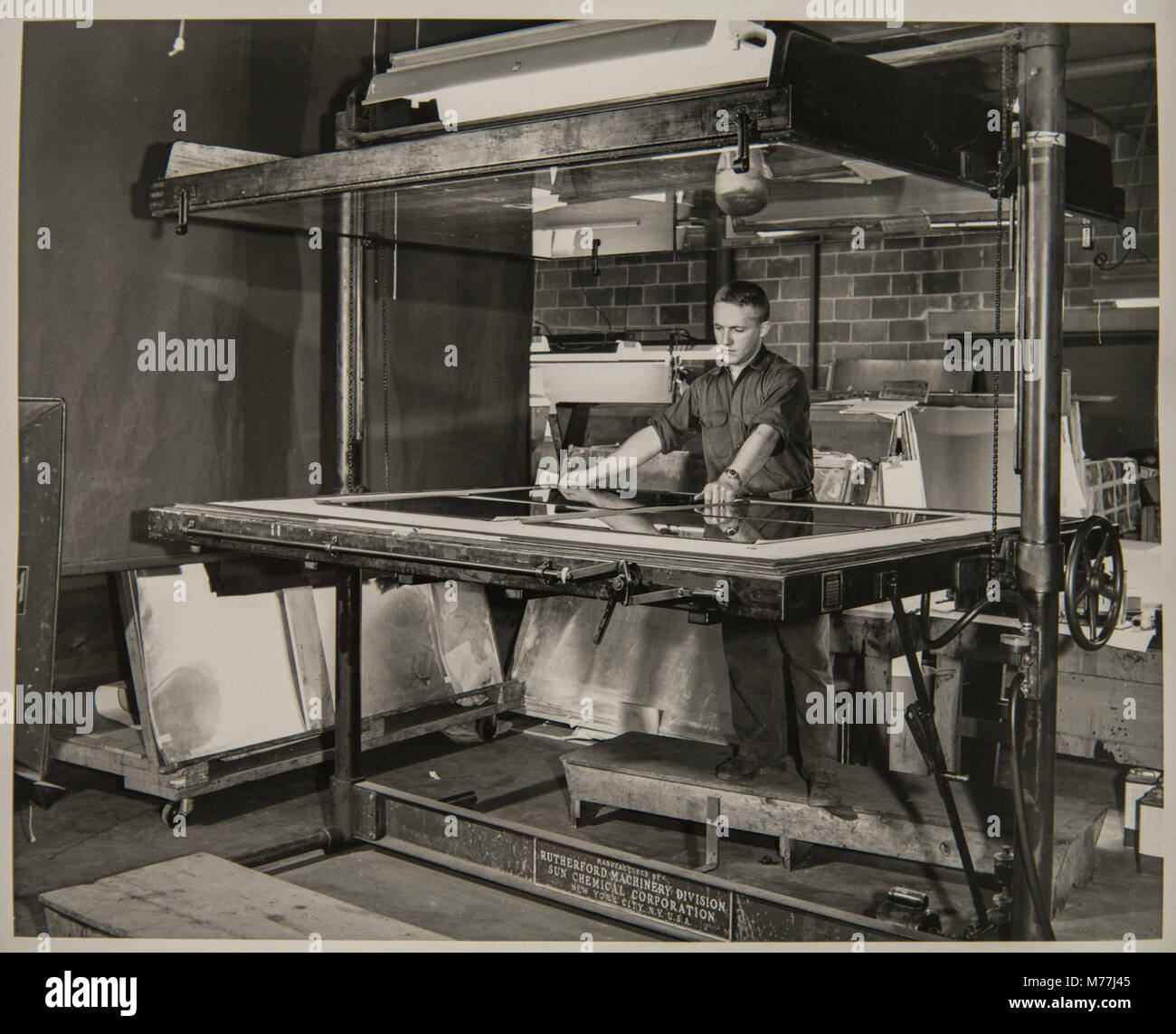 A detailed view of the processes involved in book manufacturing ...