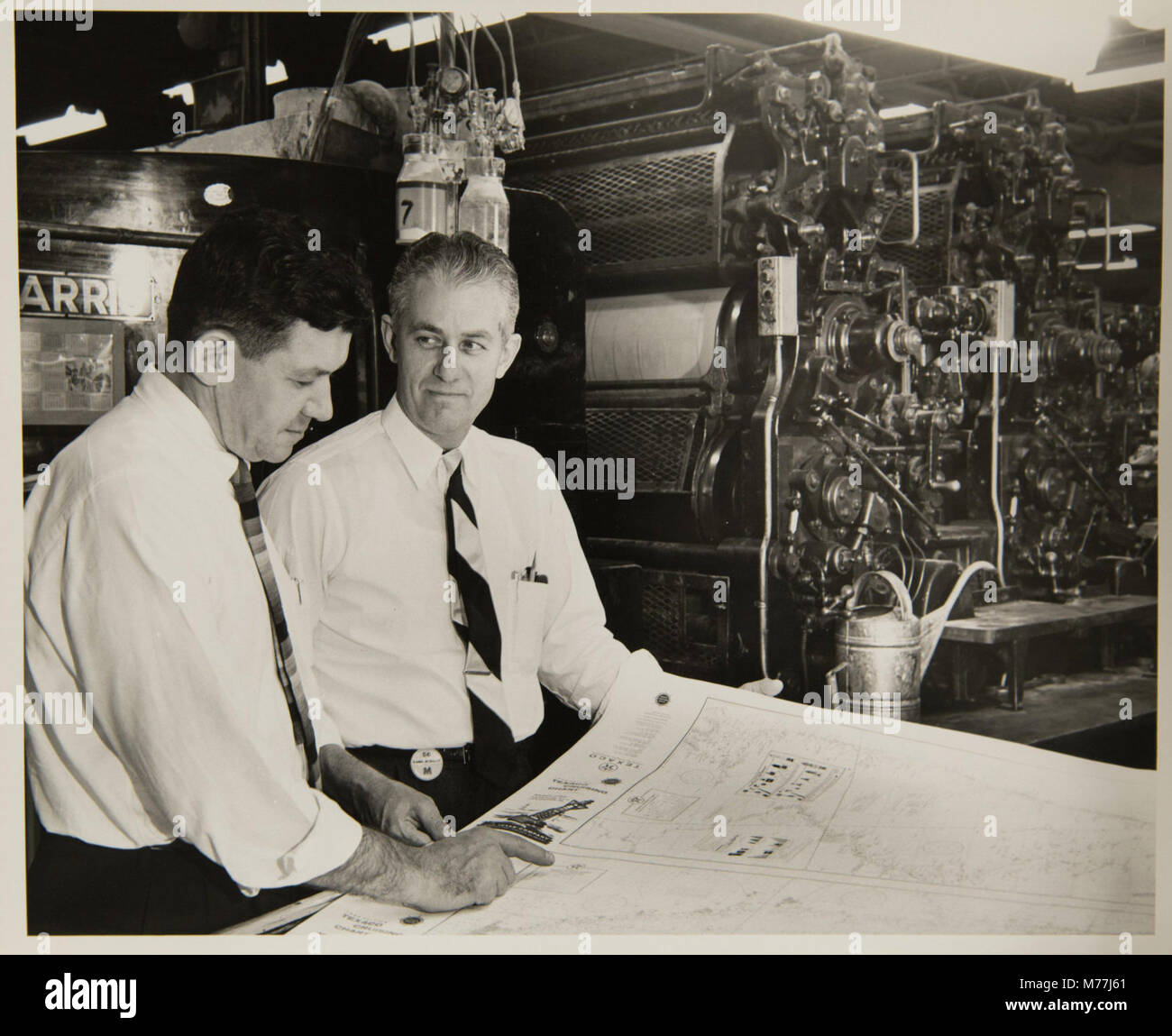 Book manufacturing offset press hi-res stock photography and images - Alamy