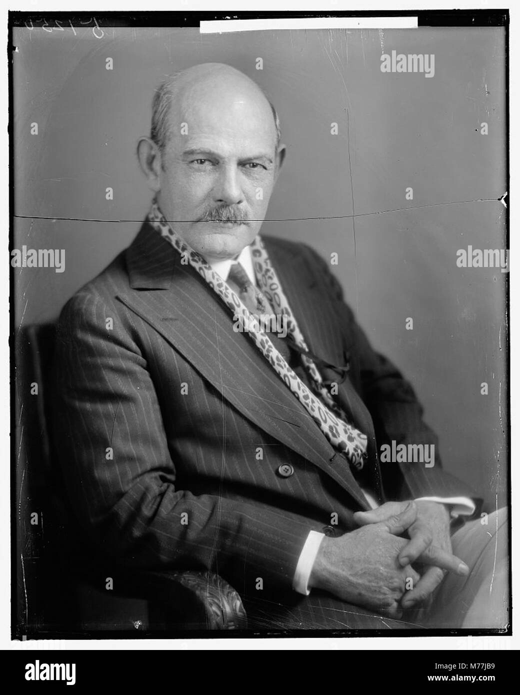 A portrait of Gutzon Borglum, the renowned American sculptor, best ...