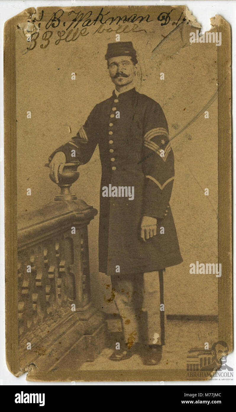 A portrait of Bradford J. Wakeman, an influential figure captured in a ...