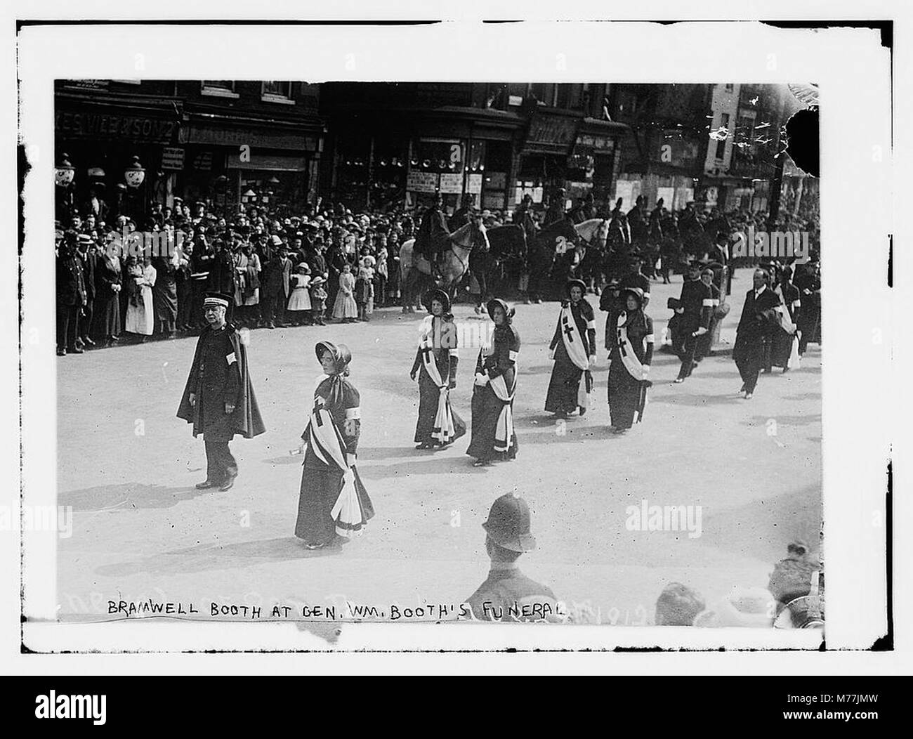 Bramwell Booth, seen here at General William Booth's funeral, was a key ...