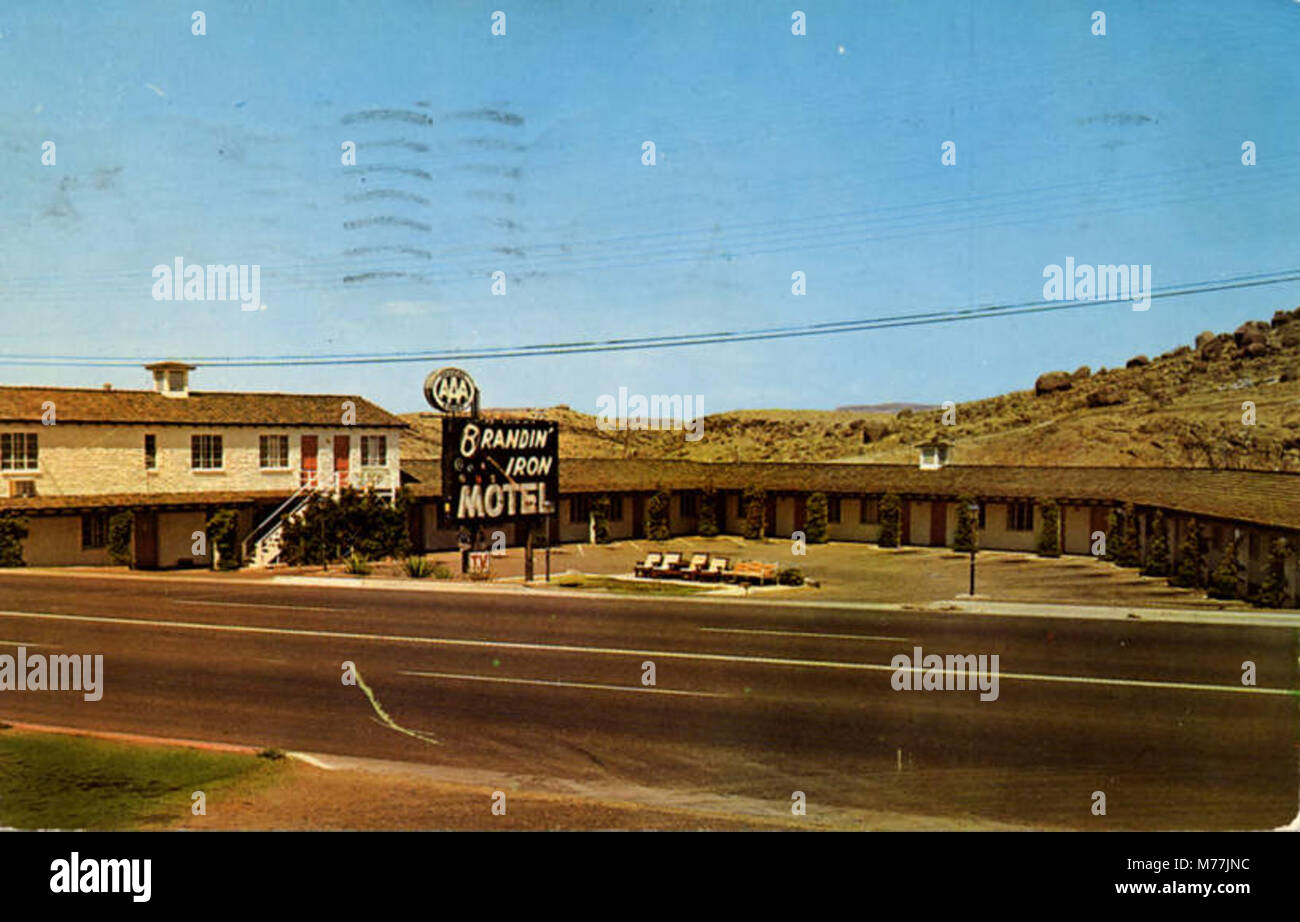 This image shows the Branding Iron Motel, captured by photographer Tom ...
