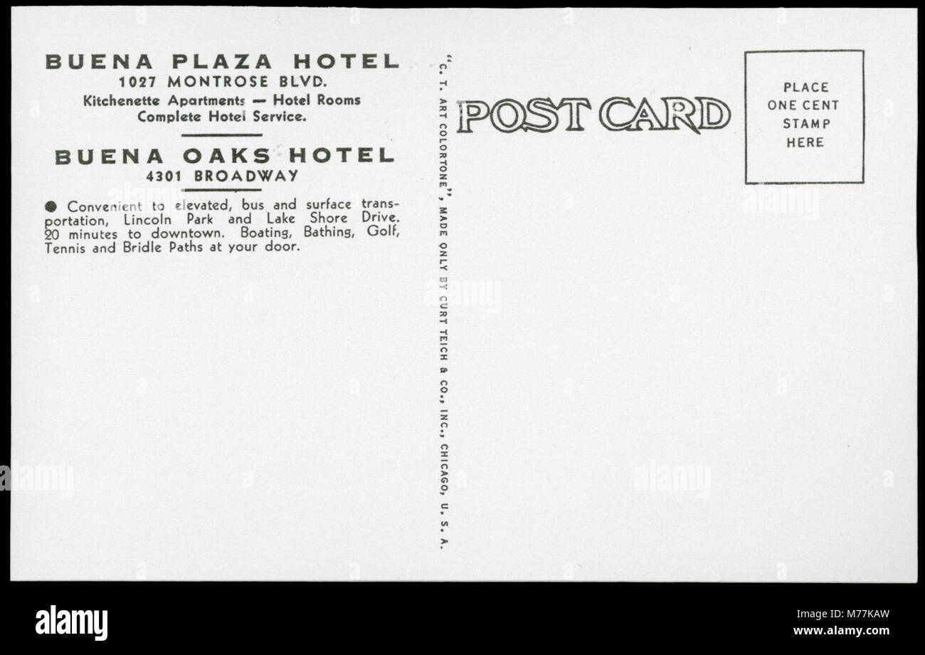 An image of the Buena Plaza Hotel in Chicago, showcasing the building’s ...