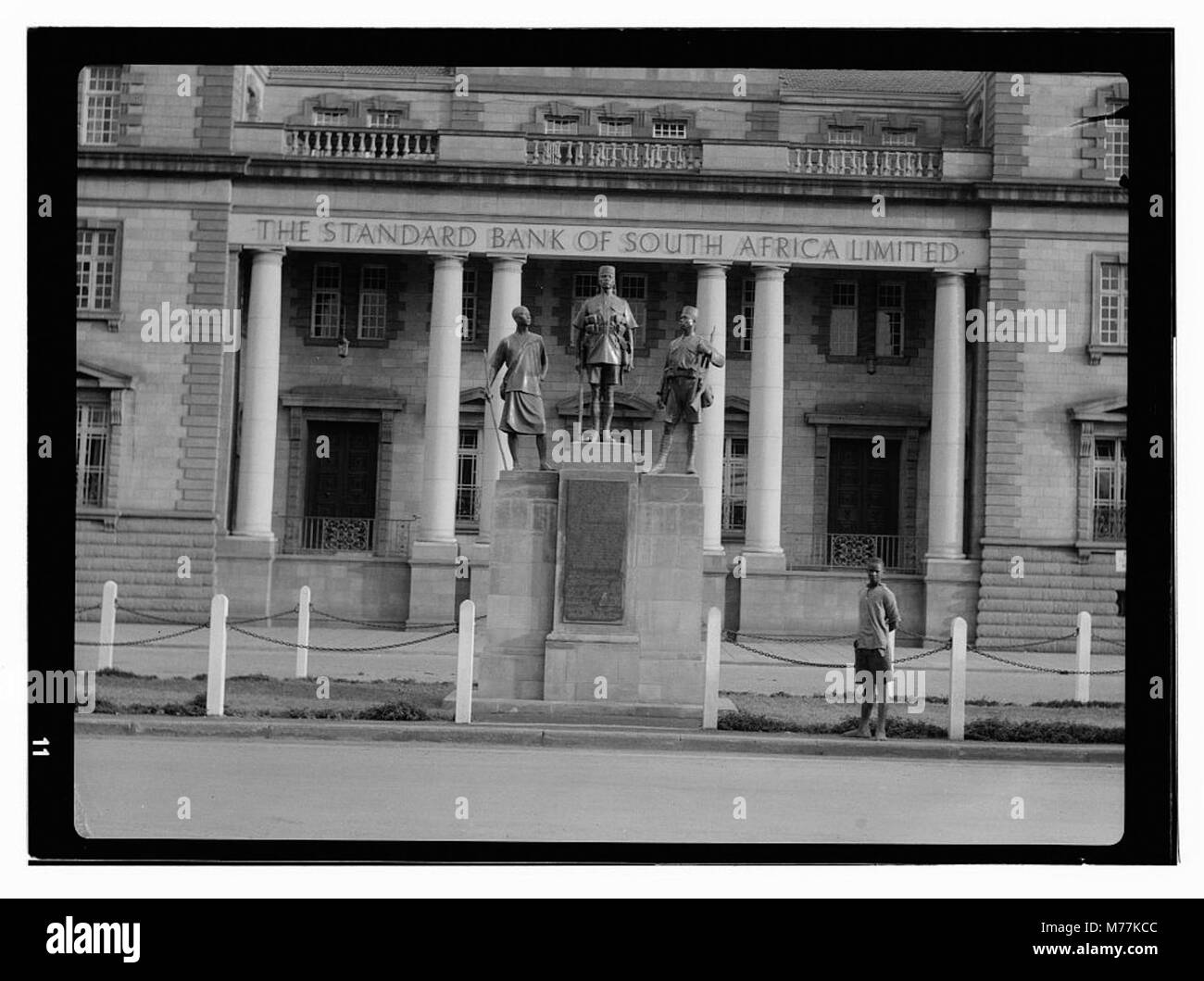 Africa Black And White Building Construction