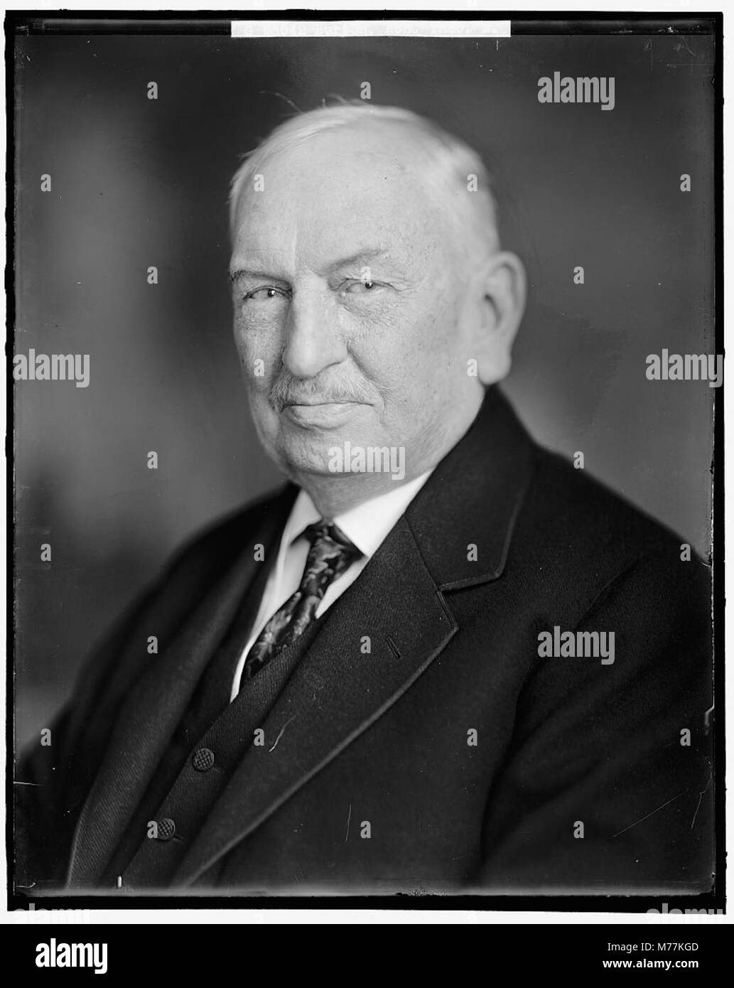 A portrait of Theodore E. Burton, an honorable American politician ...