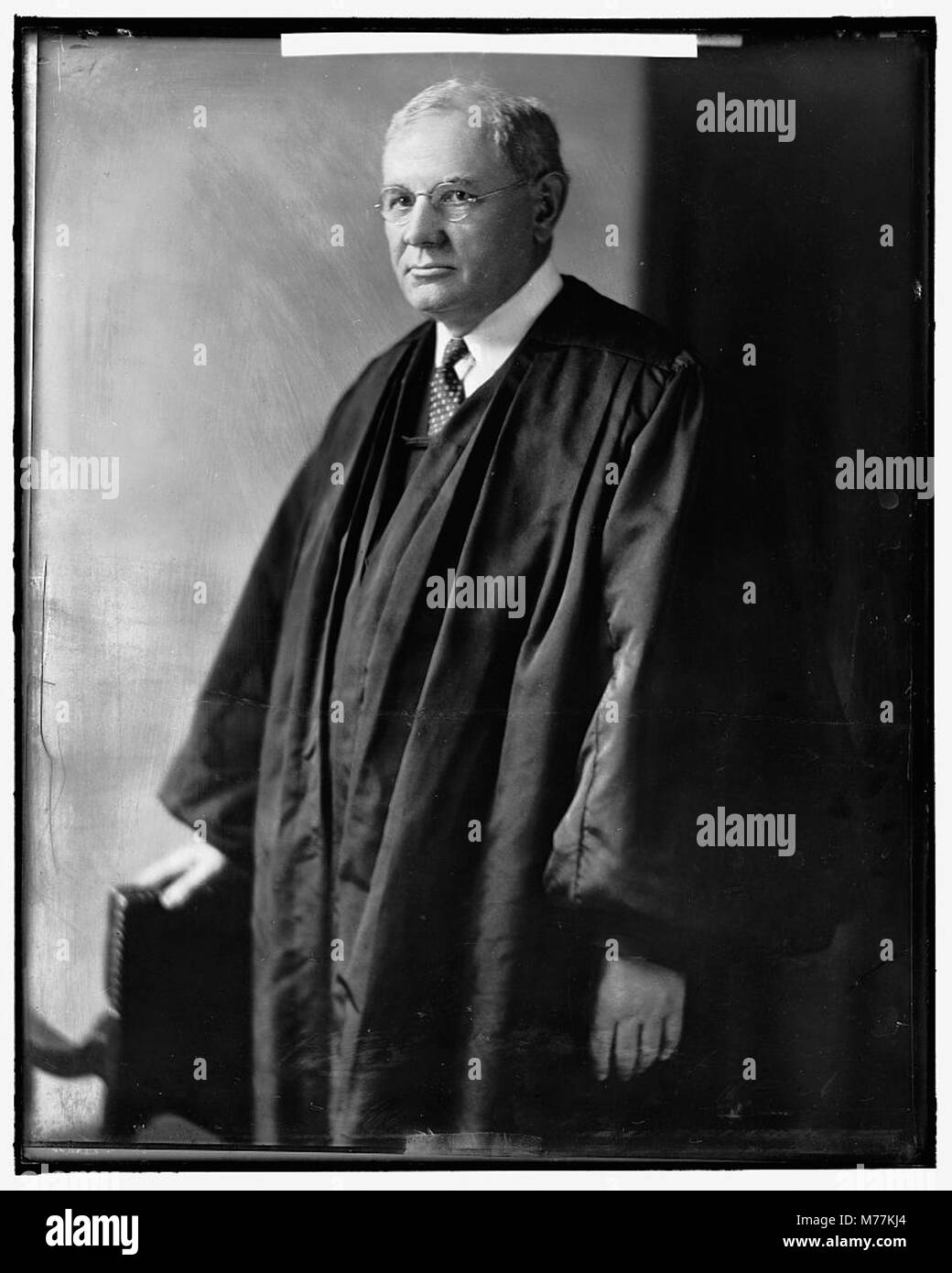 A portrait of Pierce Butler, an American jurist who served as an ...