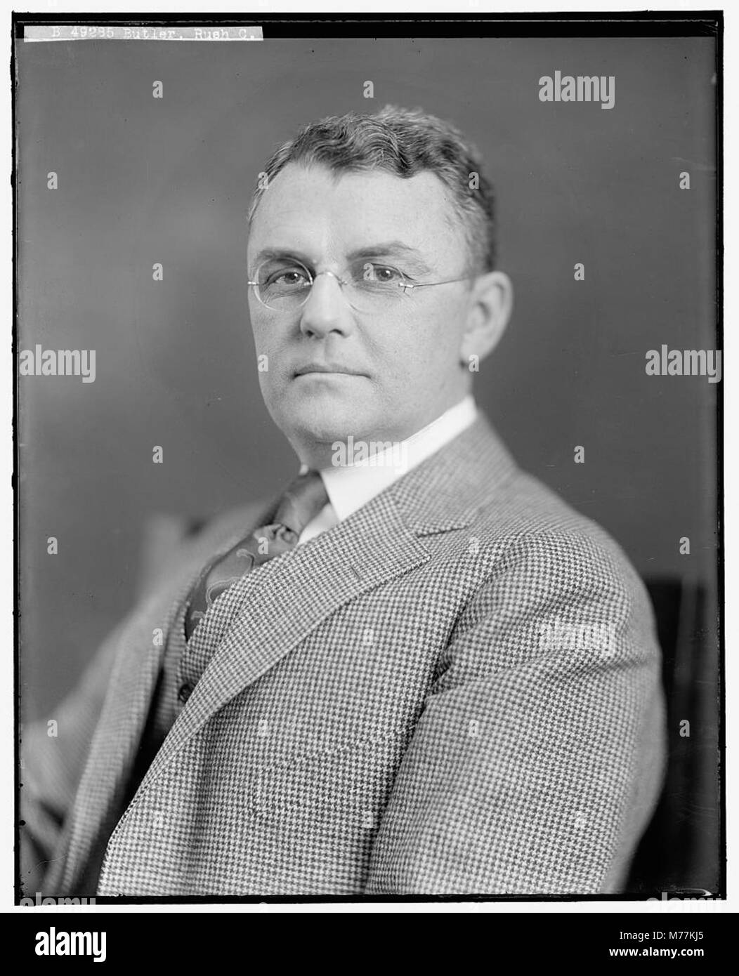 Portrait of Rush C. Butler, a significant historical figure, as ...