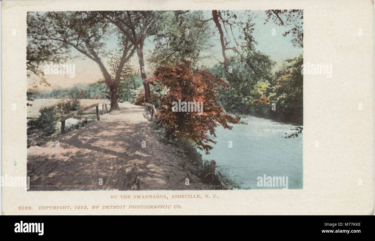 The Swannanoa River near Asheville, North Carolina, is known for its ...