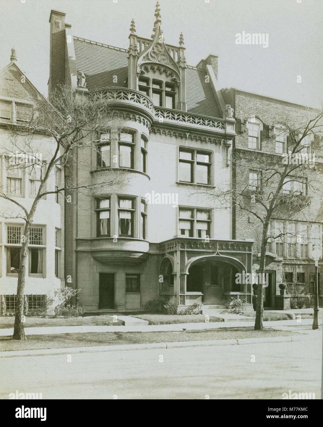 The C.D. Peacock Jr. House in Chicago, photographed on May 8, 1938 ...