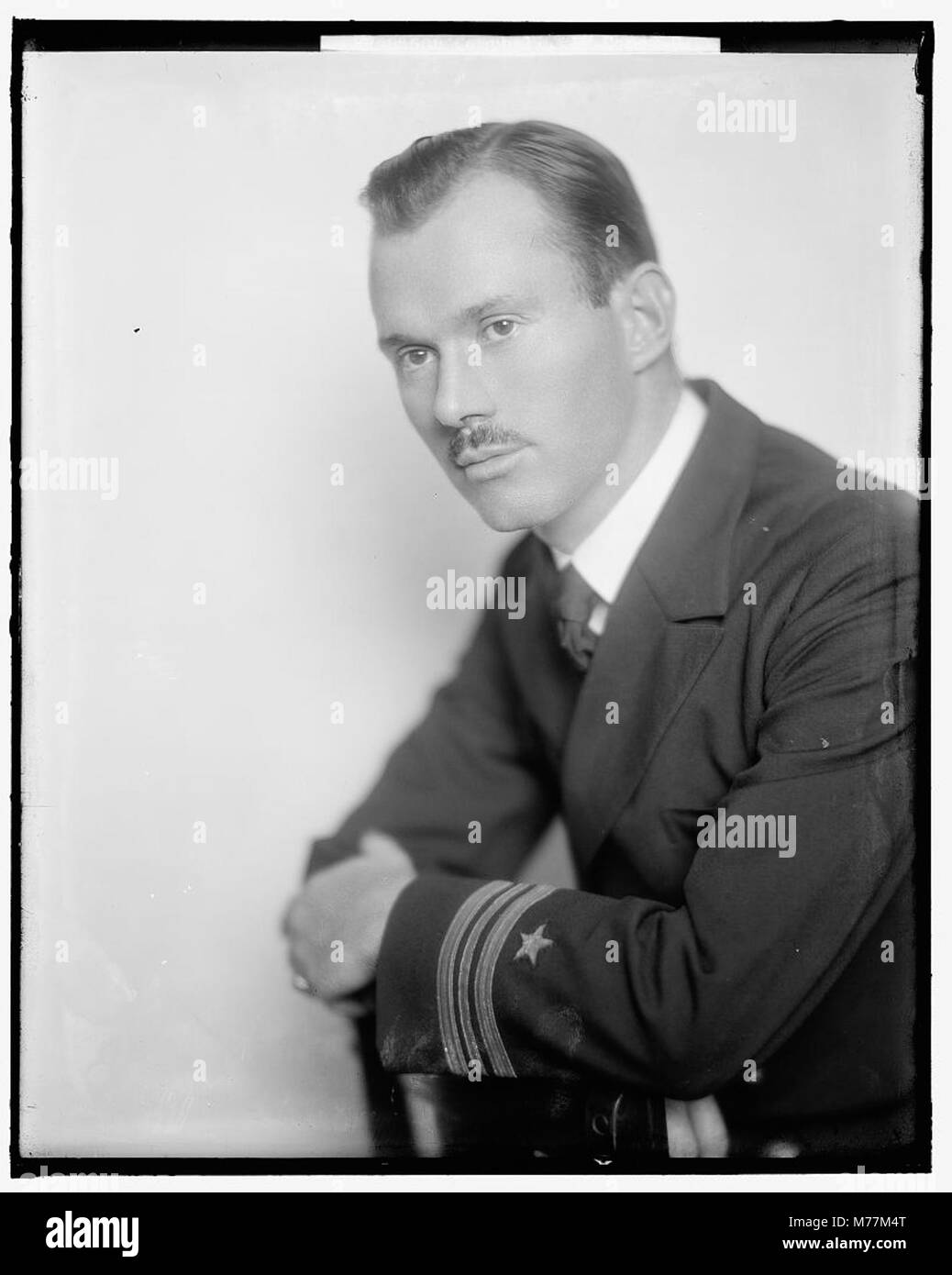 A formal portrait of Commander C. Campbell, a military figure ...