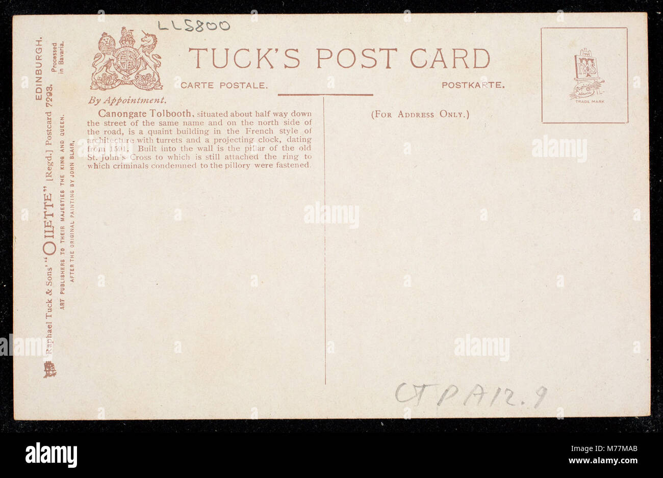 The Canongate Tolbooth in Edinburgh, Scotland, is an iconic building ...