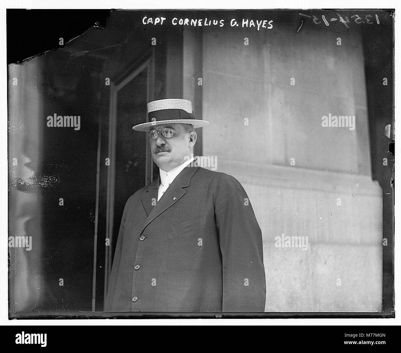 A portrait of Capt. Cornelius G. Hayes, a military figure from the late ...