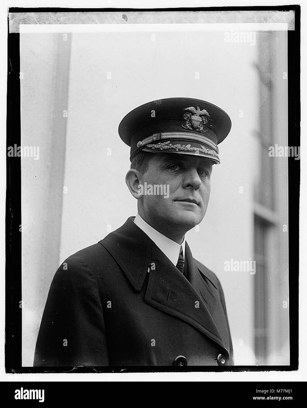 A portrait of Captain R.S. Holmes, taken on February 12, 1921. The ...